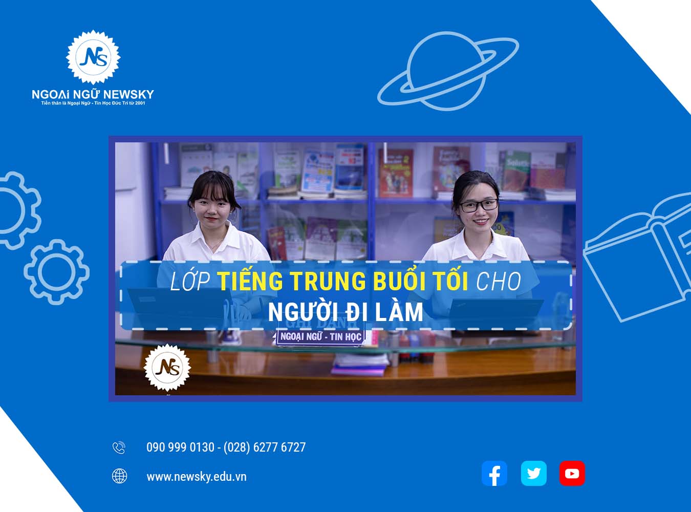 Lớp Tiếng Trung Buổi Tối Cho Người Đi Làm - Web Tiếng Trung